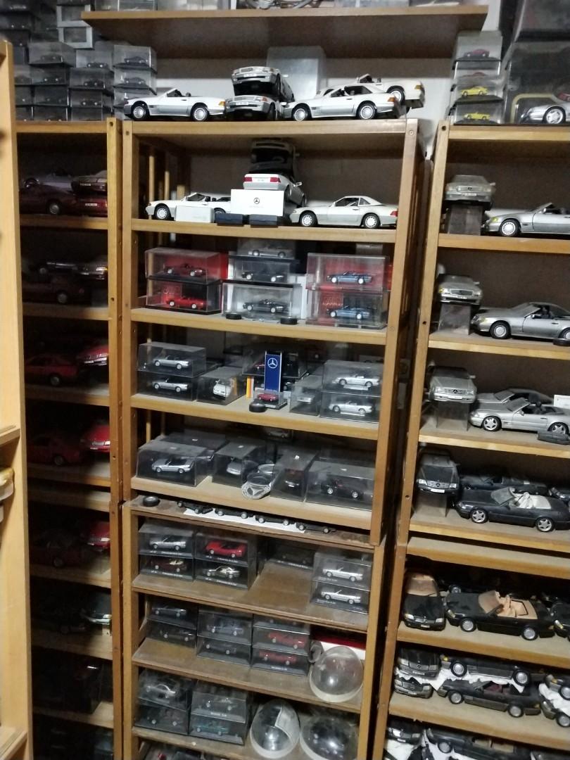 Completely exhaustive Collection 1/18 1/24 1/43 1/72 Mercedes SL R129 ...