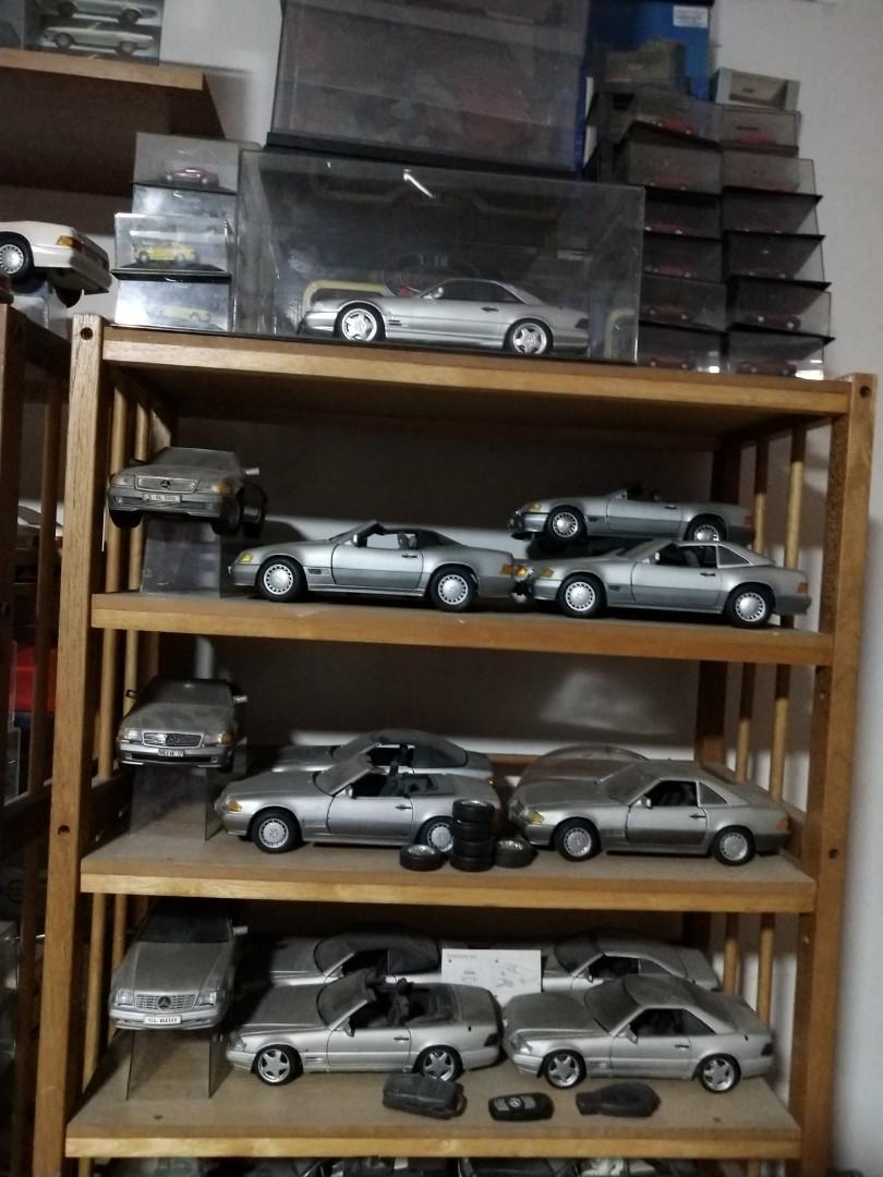 Completely exhaustive Collection 1/18 1/24 1/43 1/72 Mercedes SL R129 ...