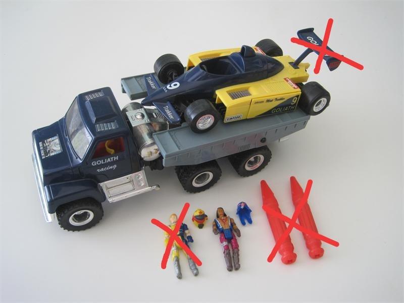 1980s MASK Goliath, Hobbies & Toys, Collectibles & Memorabilia, Vintage ...