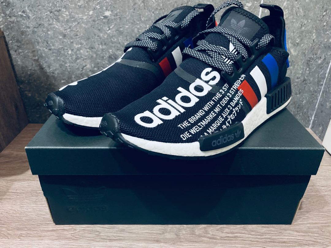 Adidas NMD Words Limited Edition , 他的時尚, 鞋類, 運動鞋、球鞋在旋轉拍賣