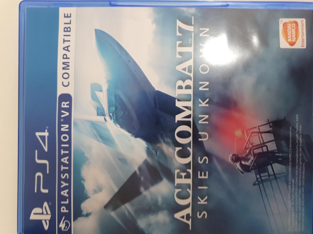 Ace Combat 7 skies unknown- PS4, Toys & Games, Video Gaming, Video ...
