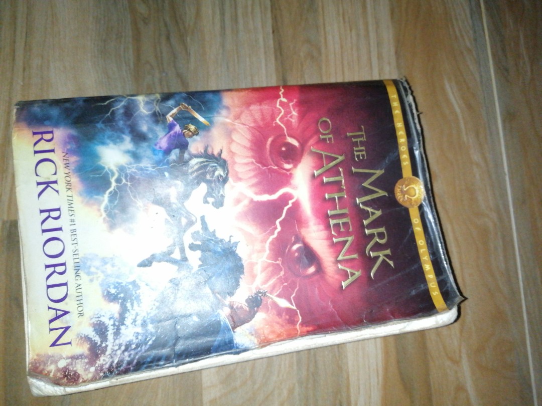 BOOK: MARK OF ATHENA by Rick Riordan, Hobbies & Toys, Books & Magazines ...