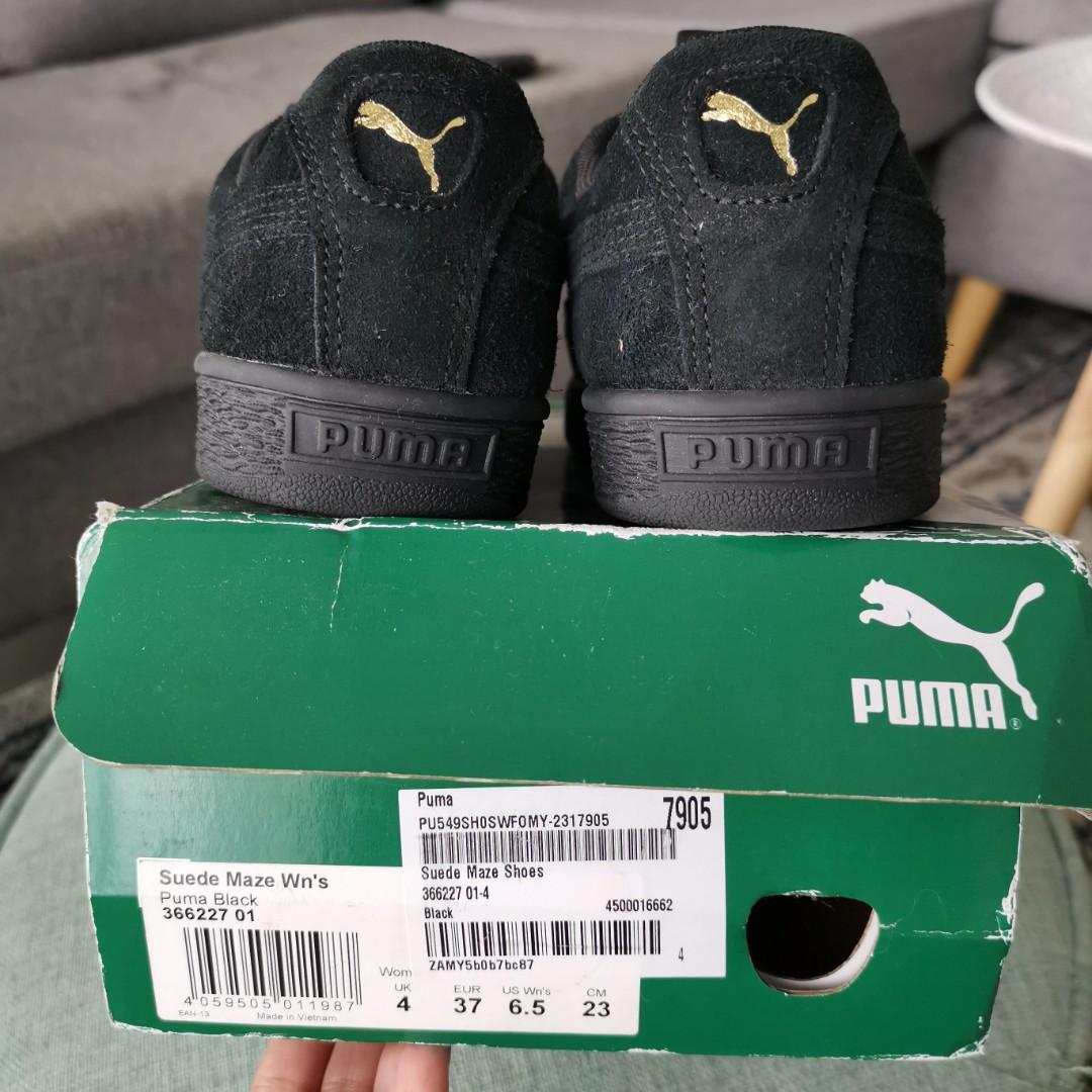 Brand new PUMA Maze Suede (Black), Women's Fashion, Footwear, Sneakers ...