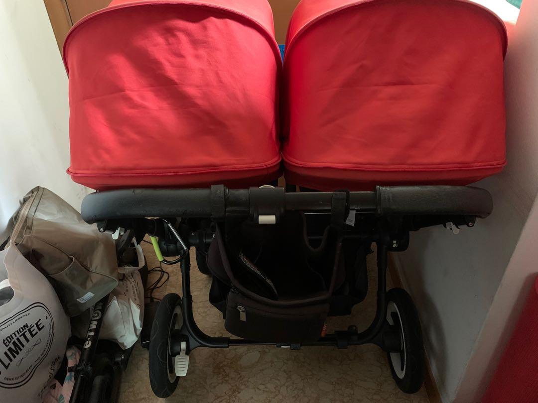 Bugaboo Donkey Twins, Babies & Kids, Going Out, Strollers on Carousell
