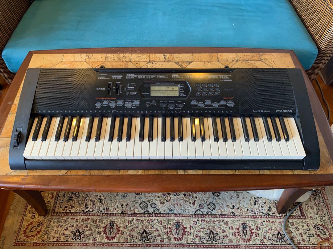 Casio CTK-3000 Keyboard, Hobbies & Toys, Music & Media, Musical ...