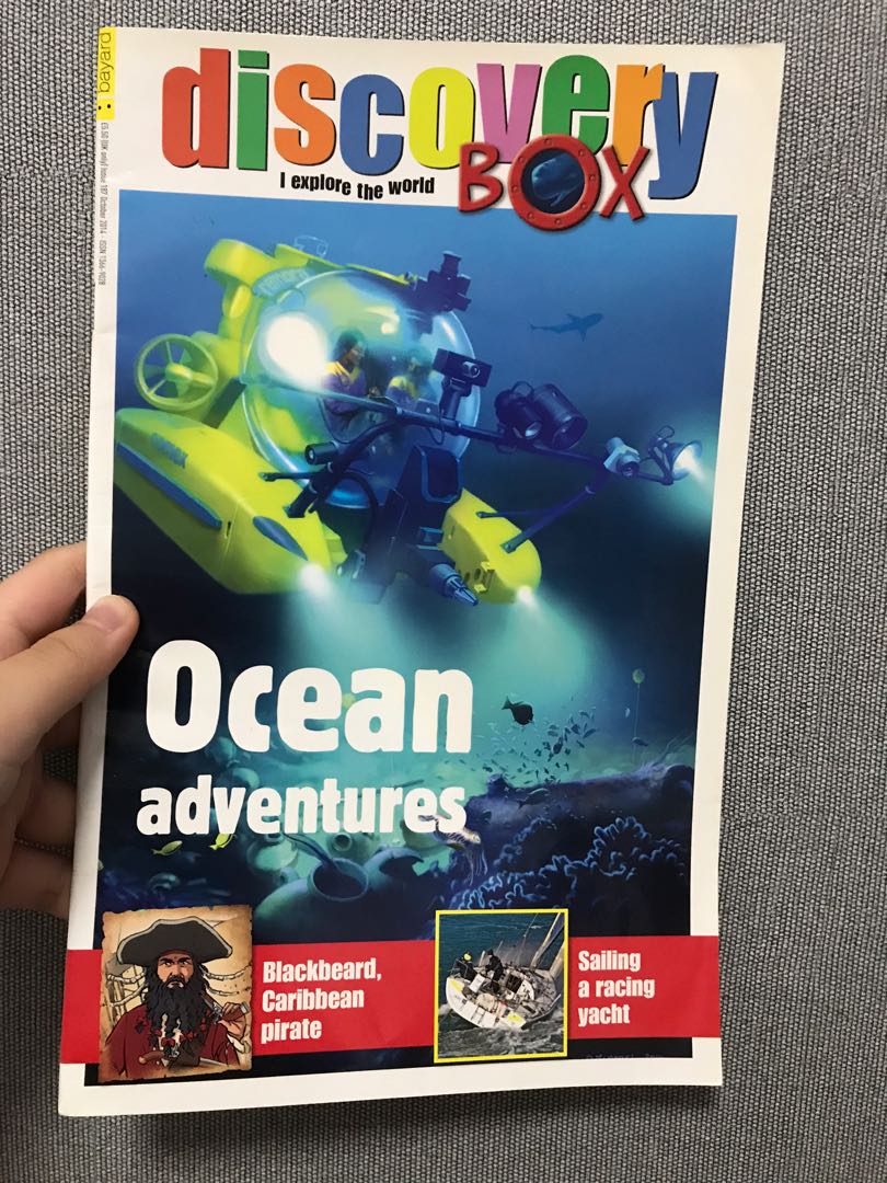 Discovery Box Magazine Ocean Adventures I Explore the World Bayard ...