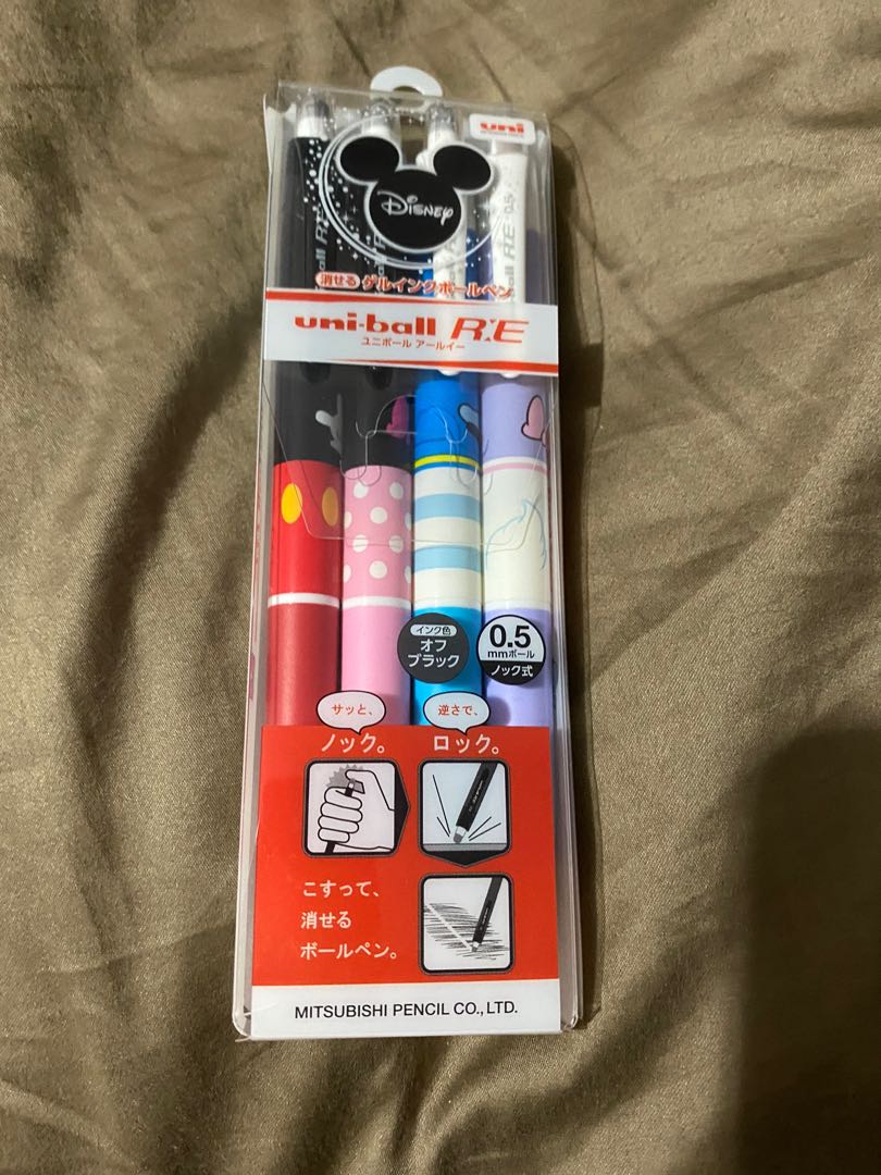 LE Disney Uni-ball Ball Point Pen 0.5mm (erasable), Everything Else on ...