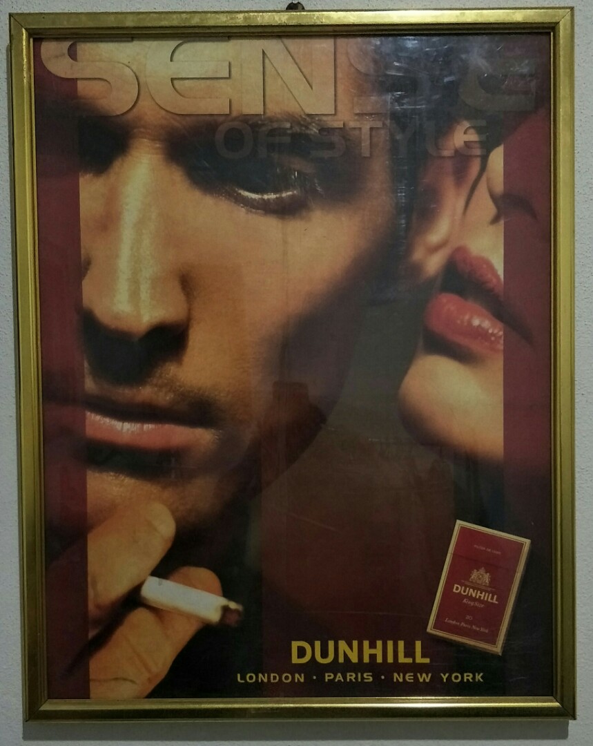 FRAME POSTER DUNHILL, Furniture & Home Living, Home Decor, Vases ...