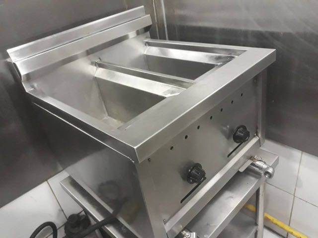 Gas Double Deep Fat Fryer Table Type (, Furniture & Home Living ...