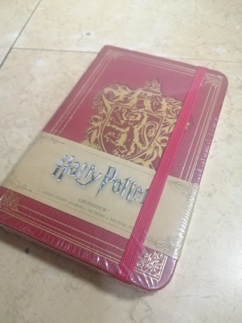Harry Potter Gryffindor Notebook, Hobbies & Toys, Stationary & Craft ...