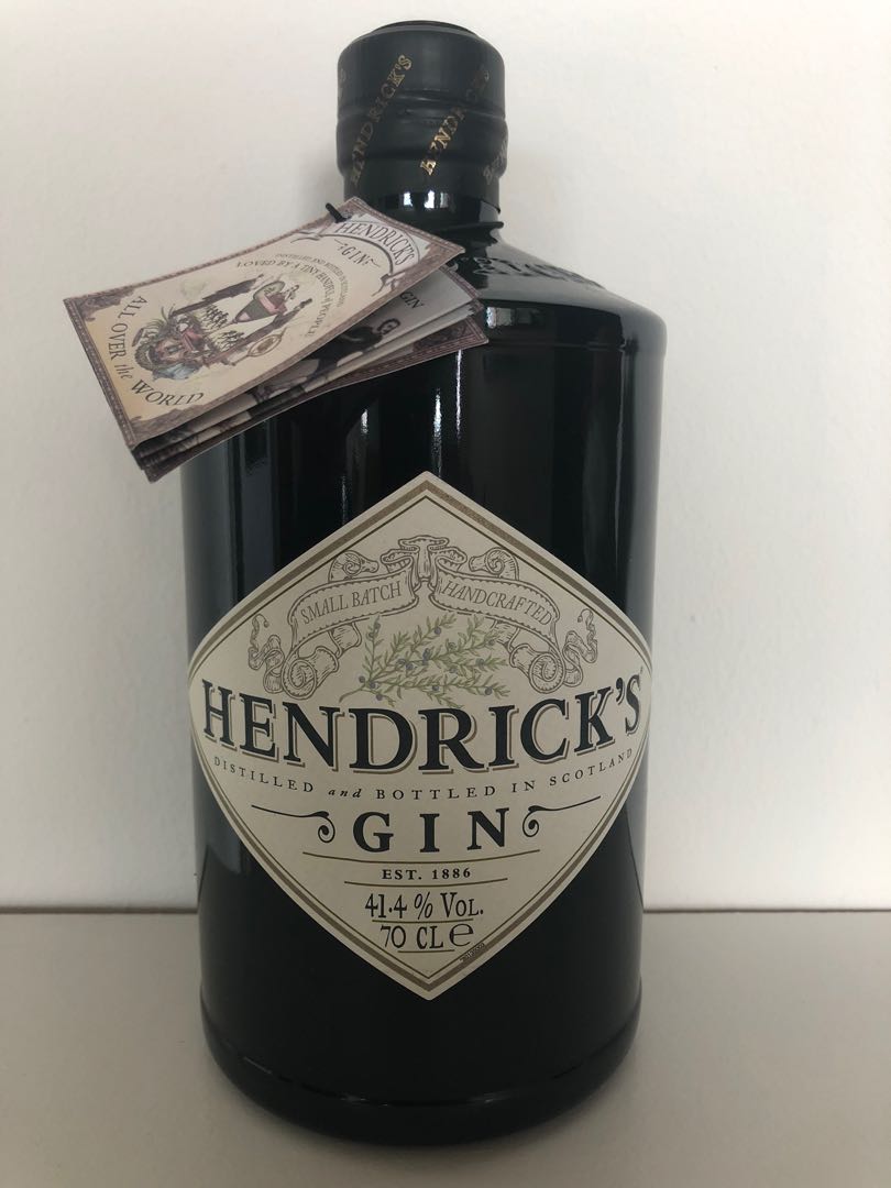Hendricks Gin 70cl, Food & Drinks, Alcoholic Beverages on Carousell
