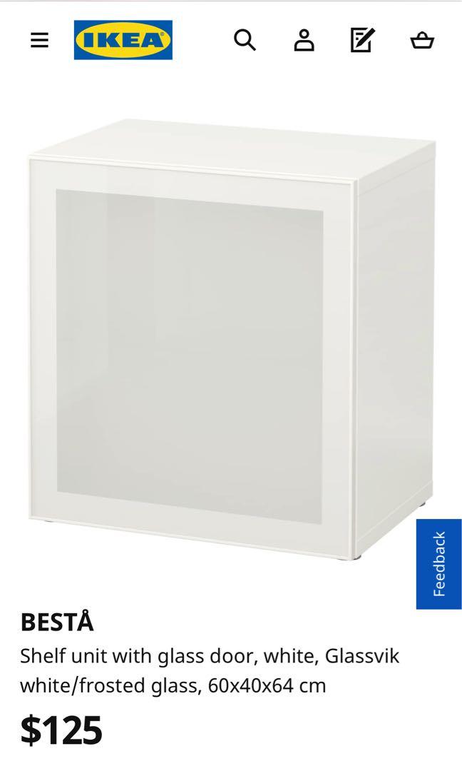 Ikea BESTA Shelf Unit, Furniture & Home Living, Furniture, Shelves ...