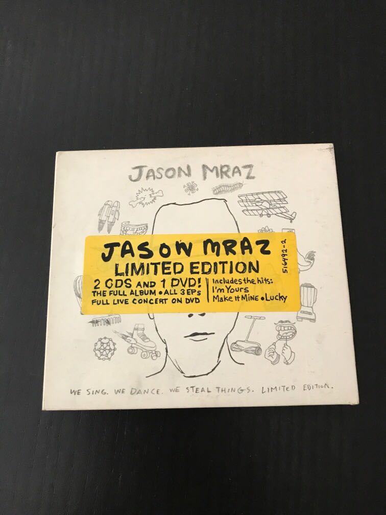 Jason Mraz Limited Edition CD+DVD, Hobbies & Toys, Music & Media, CDs ...