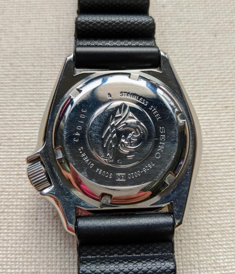 Kanagawa Wave Dial Fully Modified Seiko SKX 007 Automatic Divers Watch ...