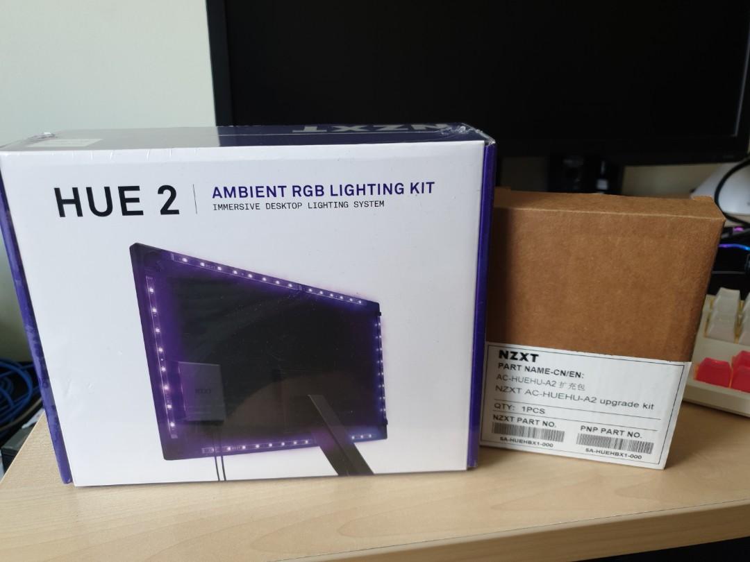 NZXT Hue 2 Ambient RGB Lighting Kit, TV & Home Appliances, Electrical ...