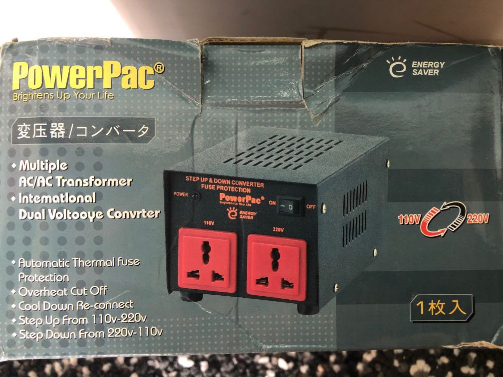 PowerPac Transformer 500W, Sports Equipment, PMDs, E-Scooters & E-Bikes ...