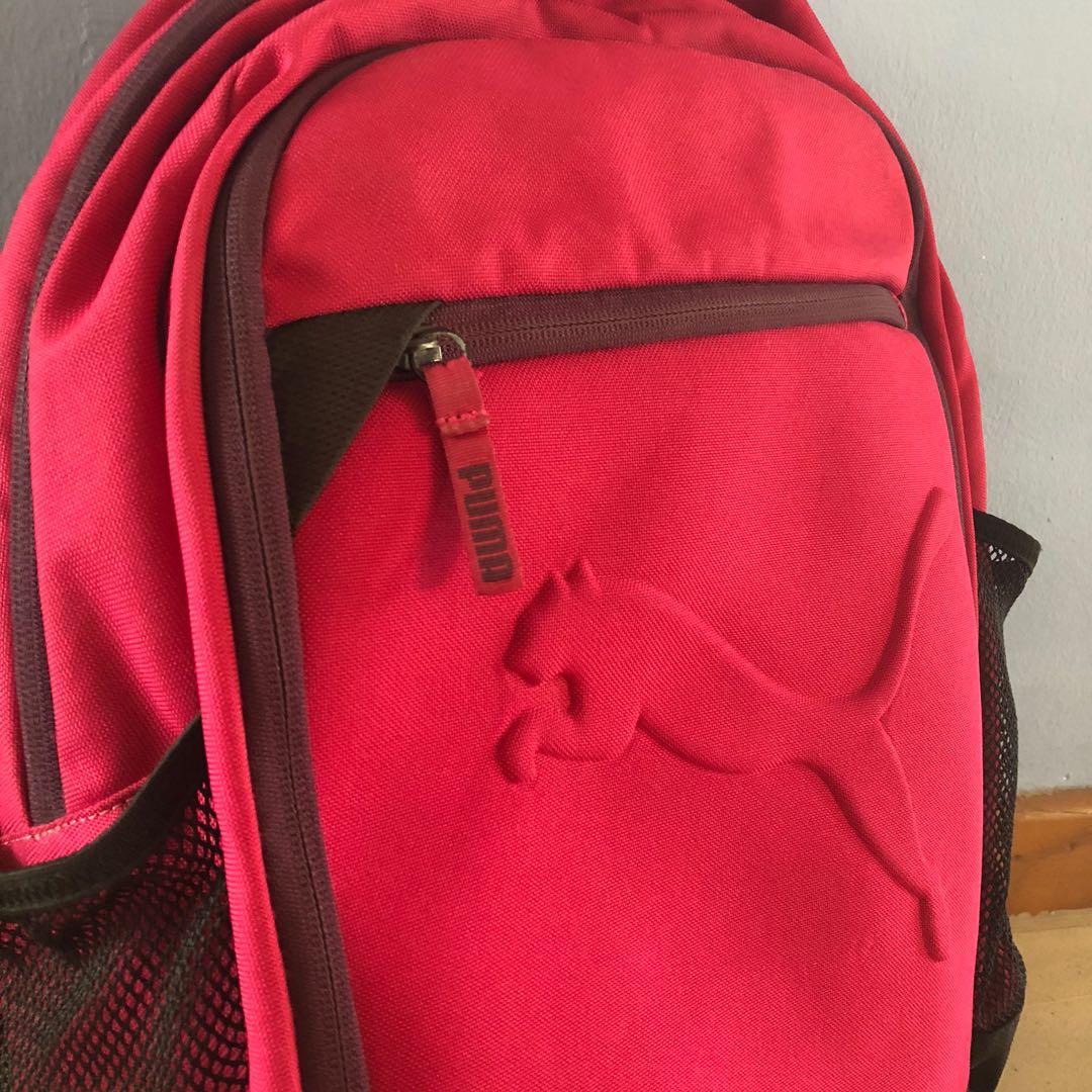 Puma Schoolbag, Women's Fashion, Bags & Wallets, Backpacks on Carousell