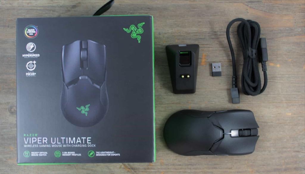 Razer Viper Ultimate (Wireless with docking), Computers & Tech, Parts ...