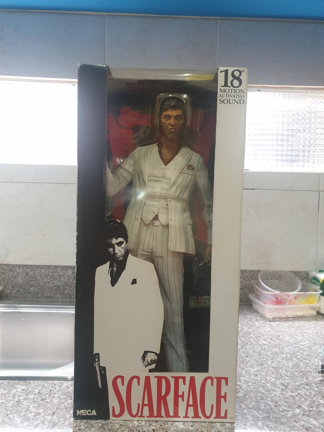 Scarface Action Figure 18" NECA Reel toys, Hobbies & Toys, Toys & Games ...