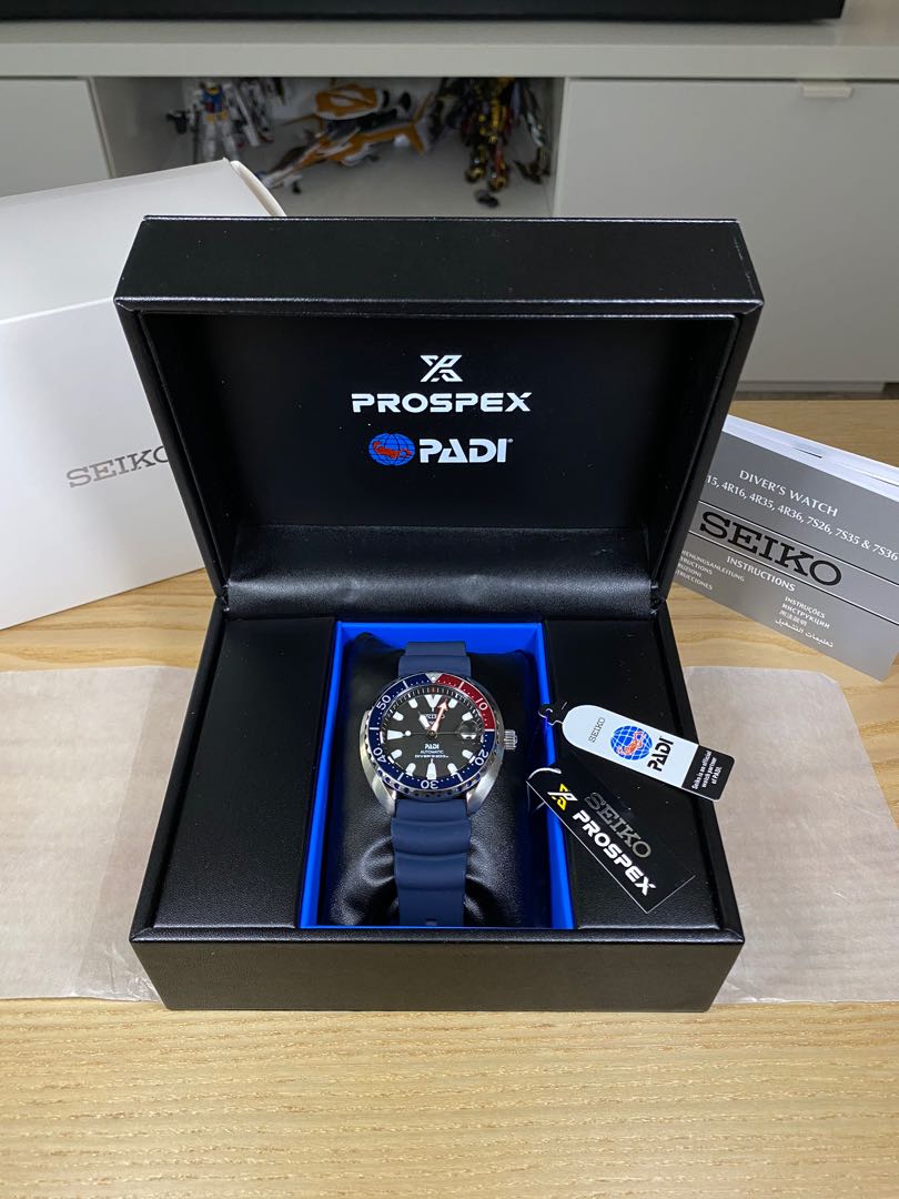 Seiko Prospex Mini Turtle PADI SRPC41 SRPC41J1 SRPC41J, Luxury, Watches ...