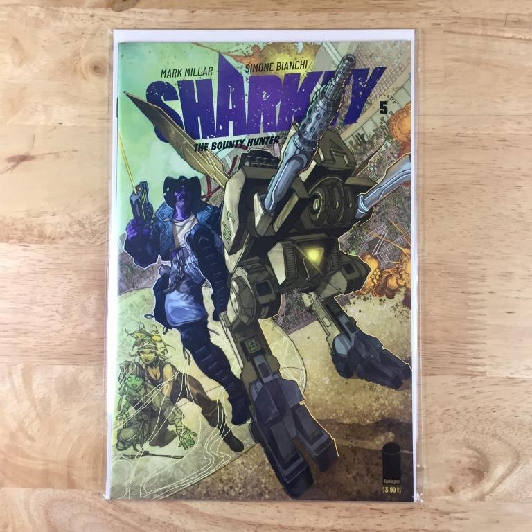 COMPLETE SET: Sharkey the Bounty Hunter #1 to #6, Hobbies & Toys, Books ...