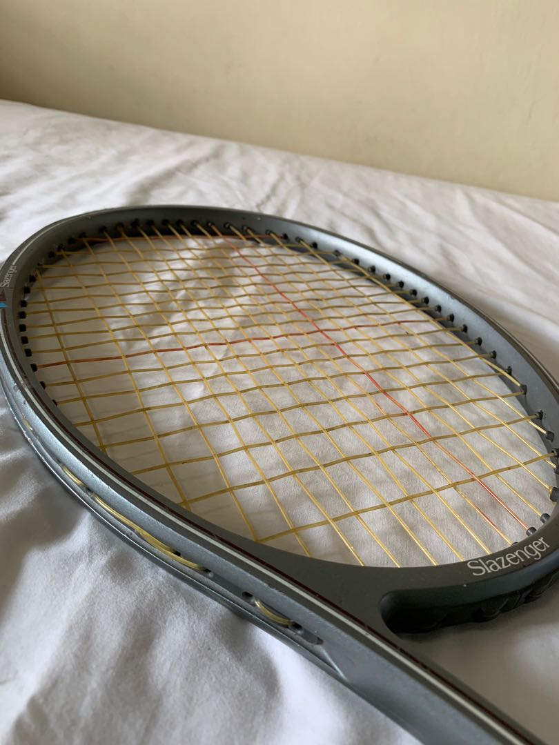 slazenger tennis racket raket, Sports Equipment, Sports & Games, Racket ...