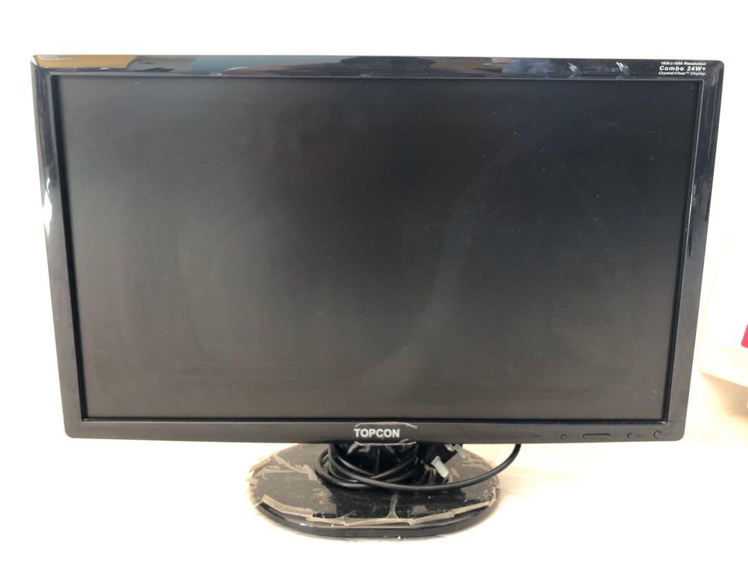 Topcon Combo 24W+ Monitor Screen 24 inch, Computers & Tech, Parts ...