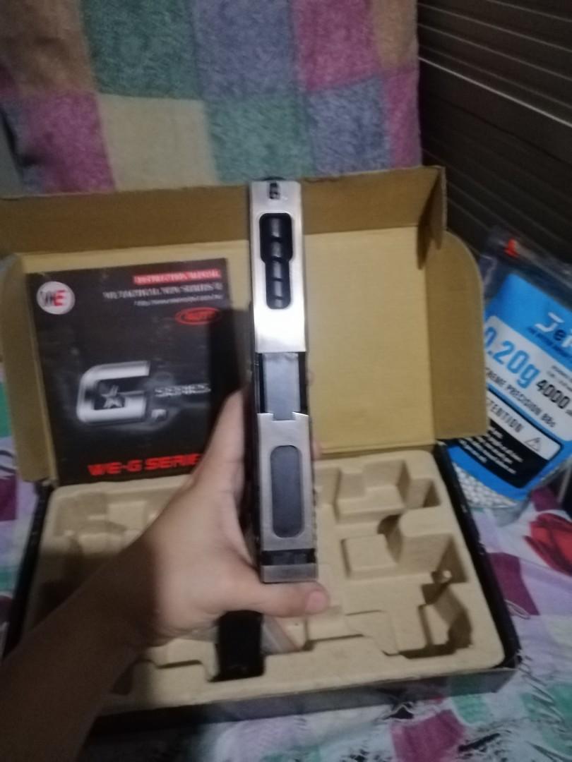 WE GLOCK 18C AIRSOFT w/ BURST FIRE on Carousell