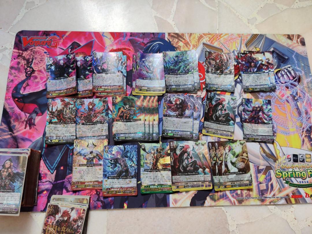 Wts premium dark irregular scharhrot gastille deck with dust, Hobbies ...