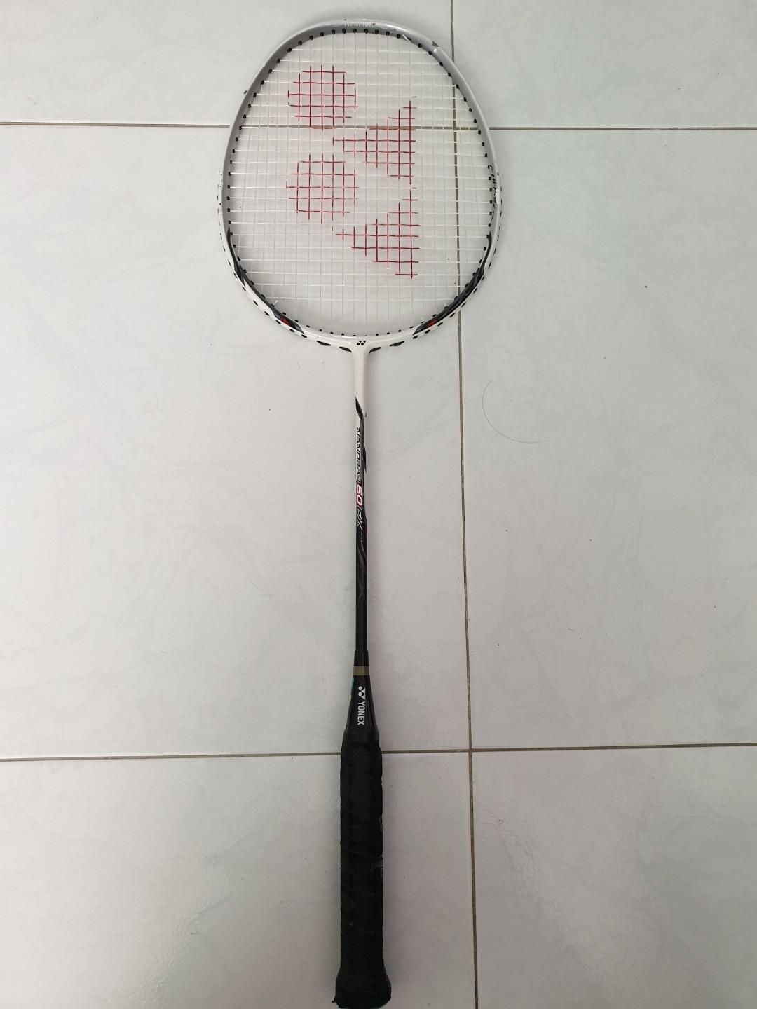 Yonex Nanoray 60 FX Badminton Racket, Sports Equipment, Sports & Games ...