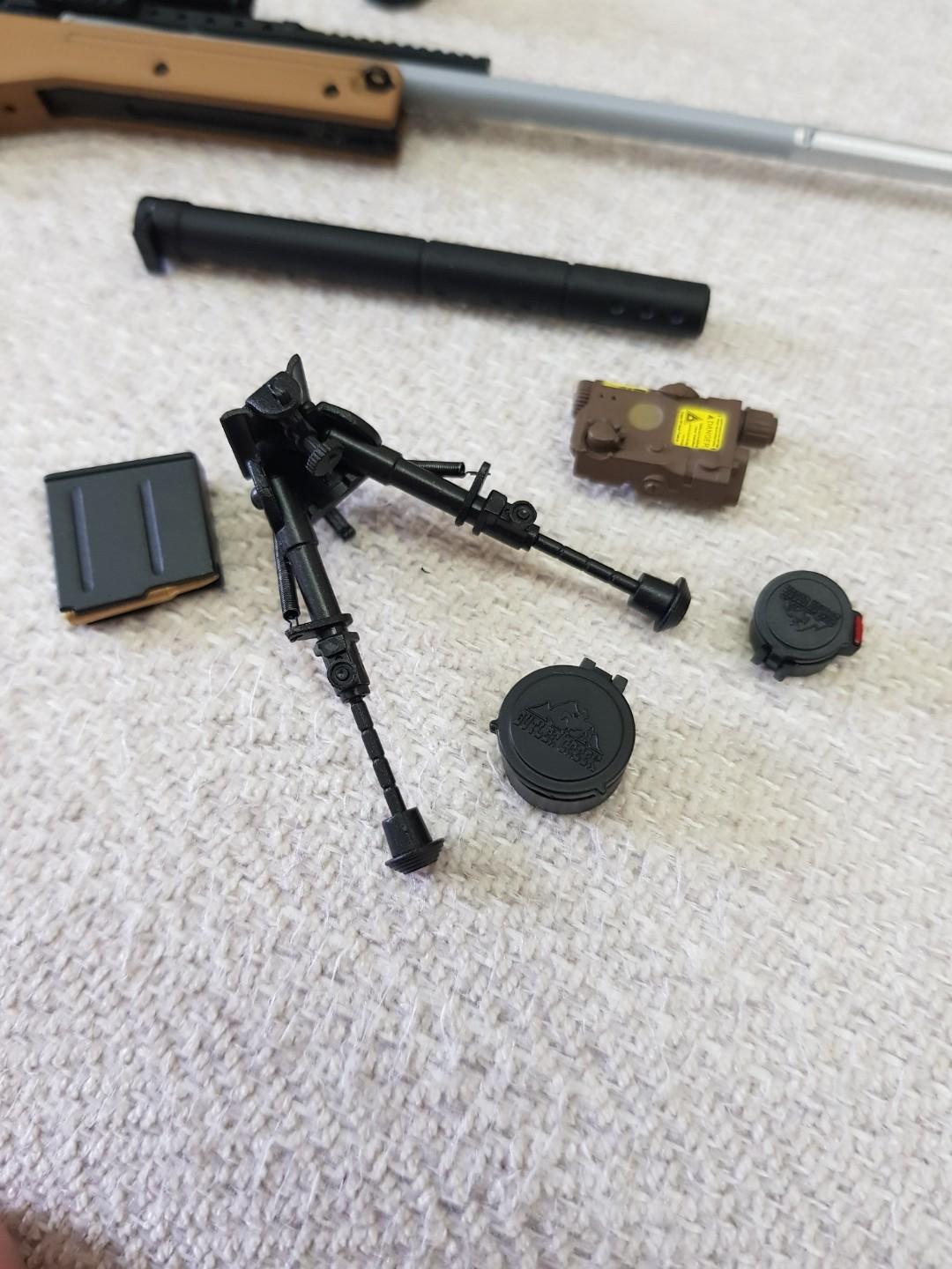 1/6 MK13 Sniper Rifle by Easy & Simple 26036R [Kitbash / Diorama / Gun ...