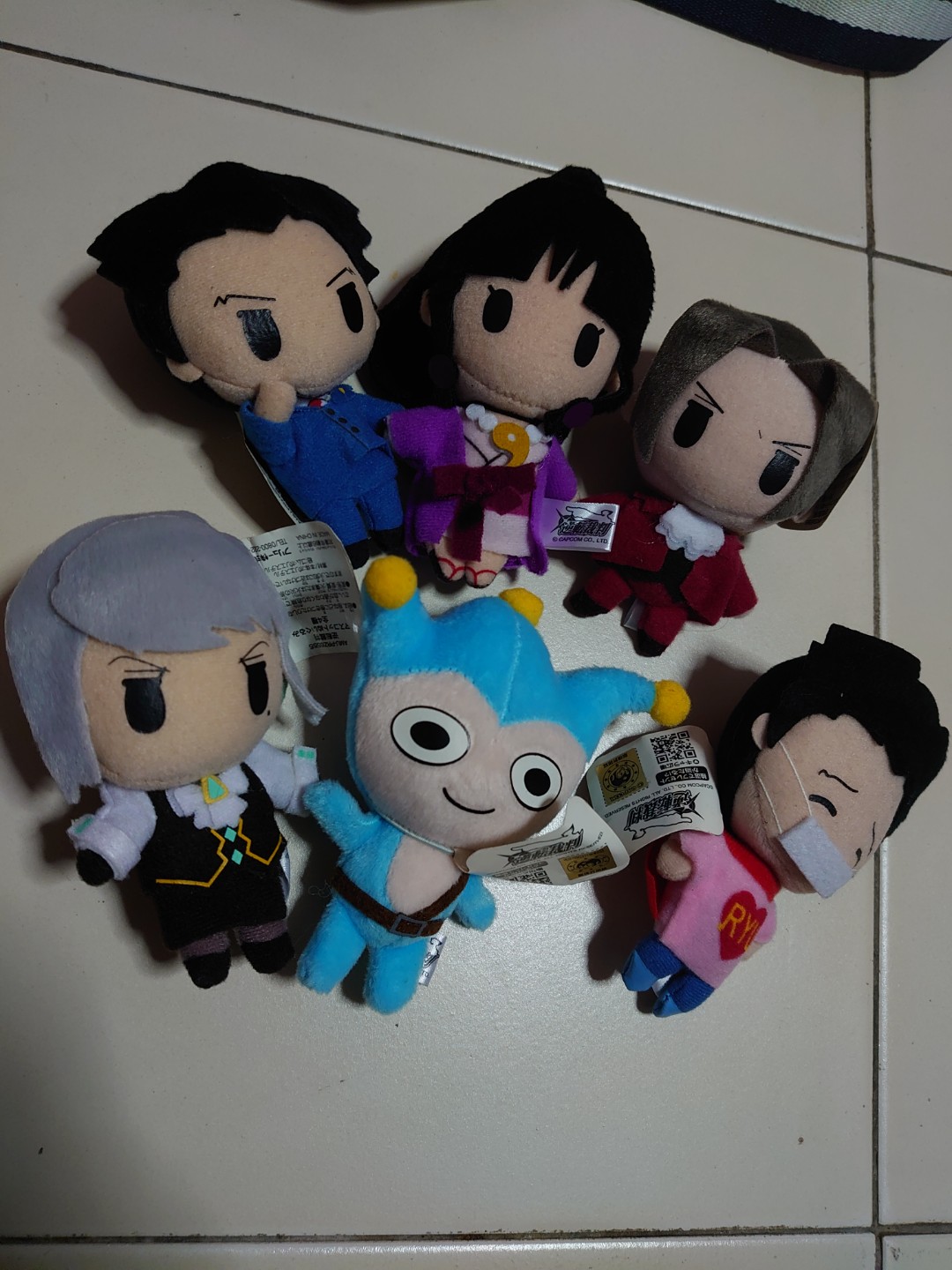 Ace Attorney little plushies (rare), Hobbies & Toys, Toys & Games on ...