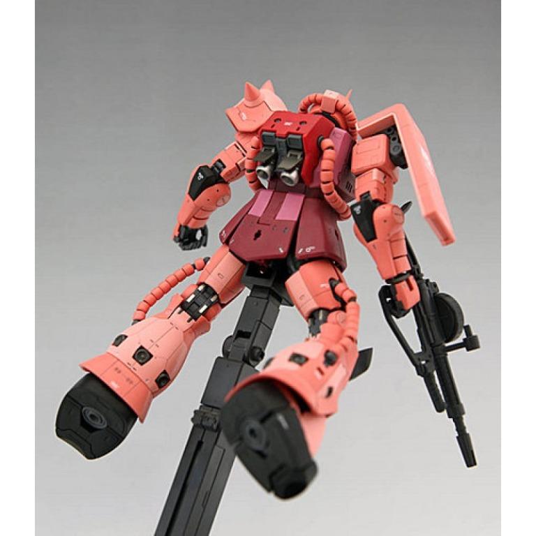 Bandai PG 1:60 Zaku-II Perfect Grade 紅彗星 渣古 超精密 模型 MS-06S 高達 Gundam ...