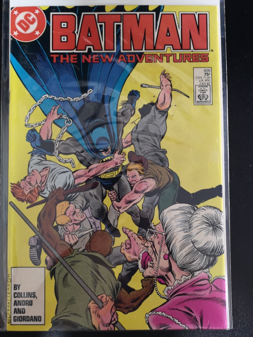 Batman 409 The New Adventures. (Origins of Jason Todd 2nd ROBIN ...