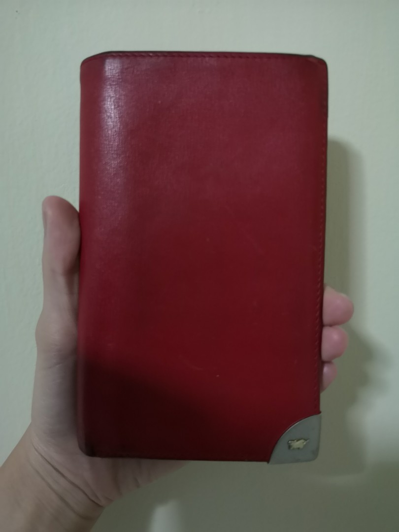 Braun Buffel Red Wallet, Luxury, Bags & Wallets, Wallets on Carousell