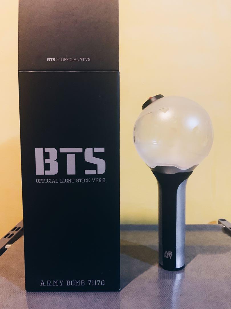 BTS ARMY Bomb Official Lightstick (Version 2), Hobbies & Toys ...