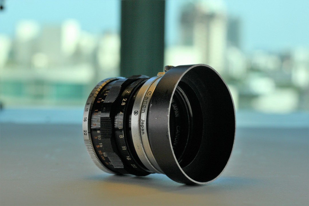 Canon M39 / LTM Screw Mount 35mm f2 lens w hood [***72], Photography ...