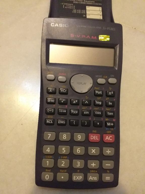 Casio fx-95MS Scientific Calculator, Hobbies & Toys, Stationery & Craft ...