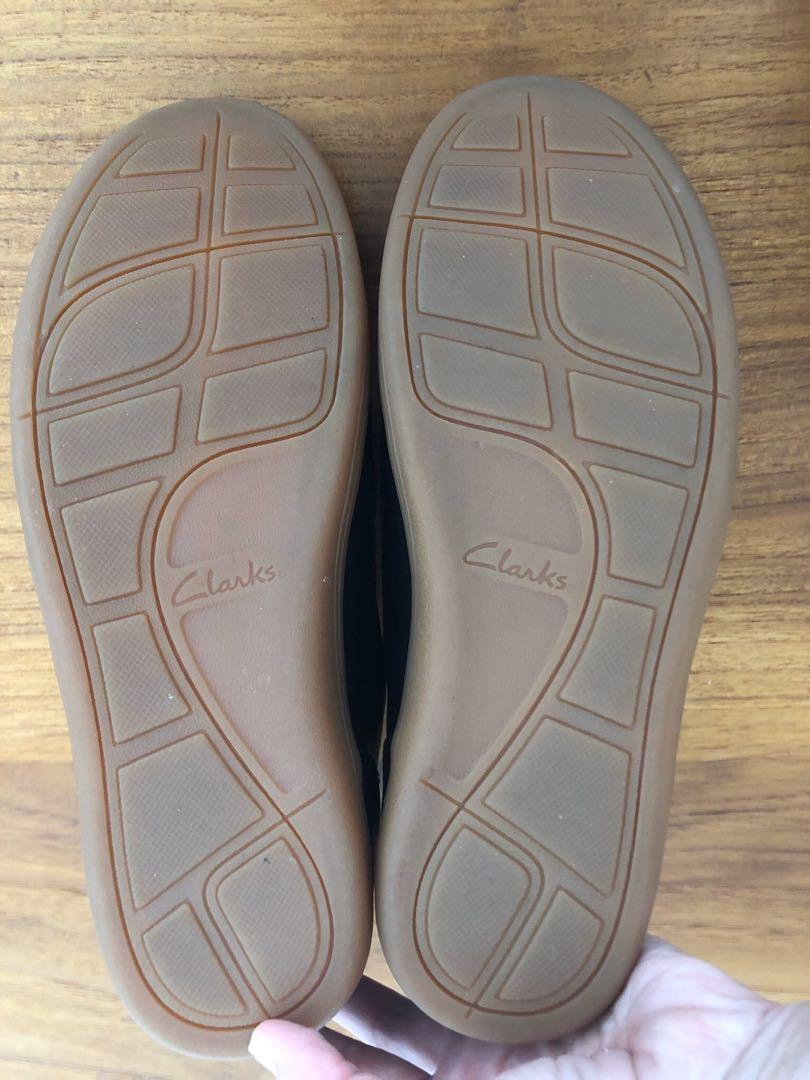 Clarks Mapped Easy Black Leather, Men's Fashion, Footwear, Dress Shoes ...