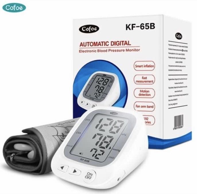 Cofoe KF-65B Electronic Blood Pressure Monitor, Health & Nutrition, Health Monitors & Weighing ...