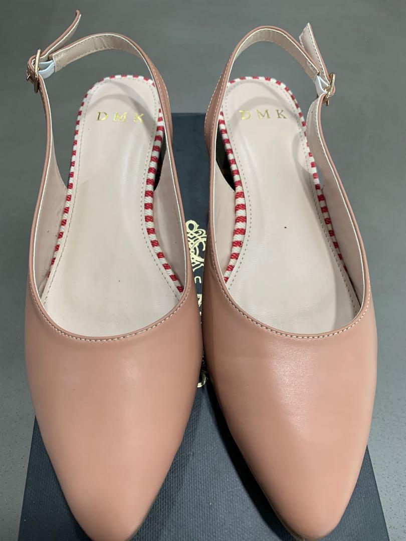 DMK slingback heels, Women's Fashion, Footwear, Heels on Carousell