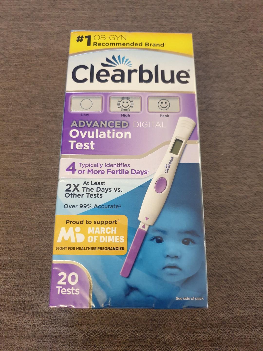 Brand new Clearblue Advanced Digital Ovulation Kit Exp 2024, Babies ...