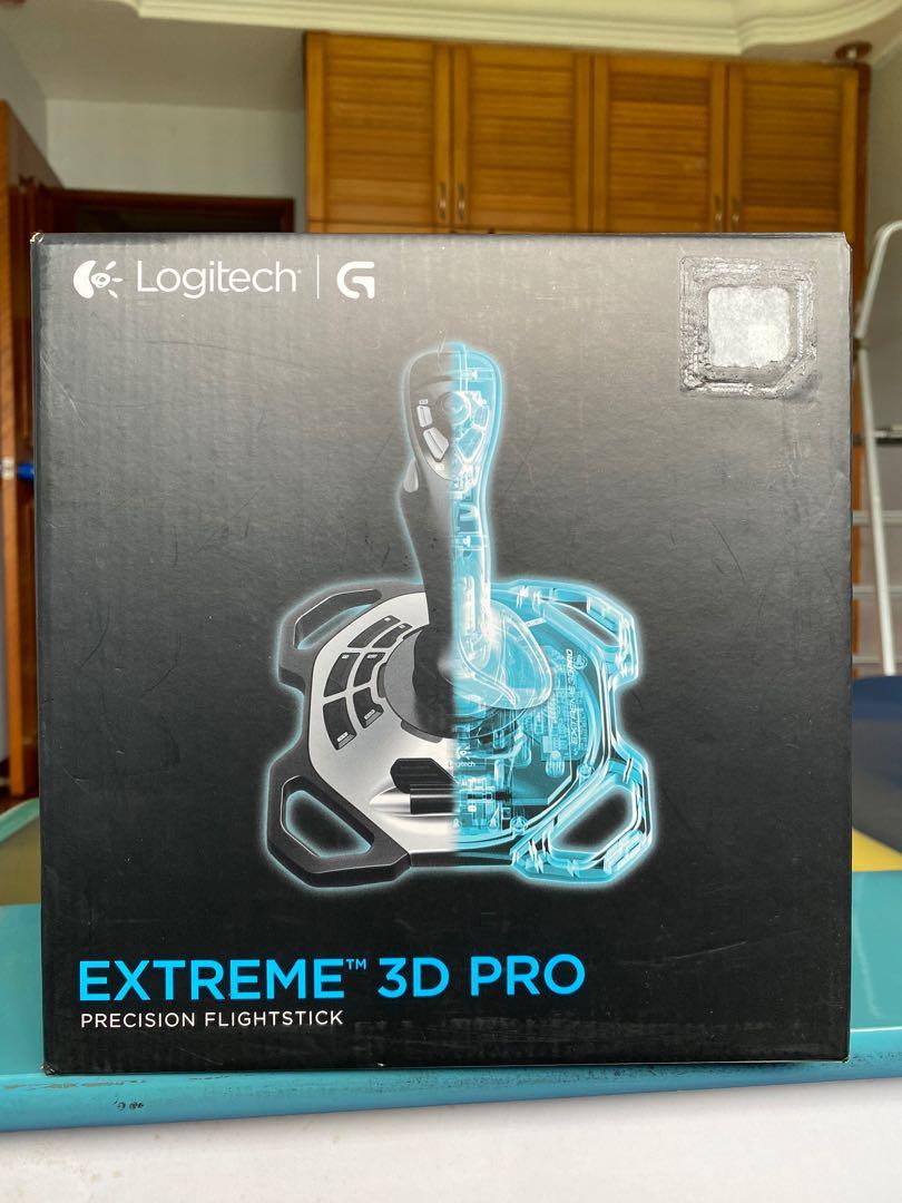Logitech Extreme 3D Pro joystick, Computers & Tech, Parts & Accessories ...