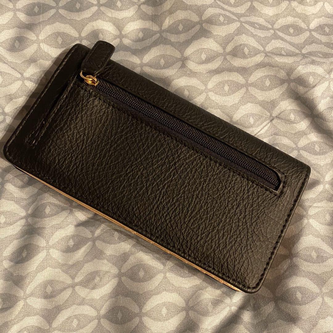 Marikai black long wallet, Luxury, Bags & Wallets on Carousell