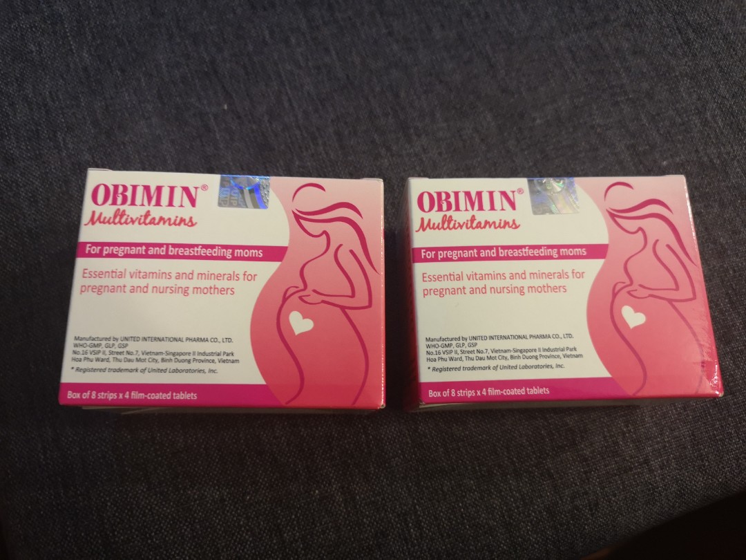 Obimin multivitamins, Babies & Kids, Nursing & Feeding, Breastfeeding ...