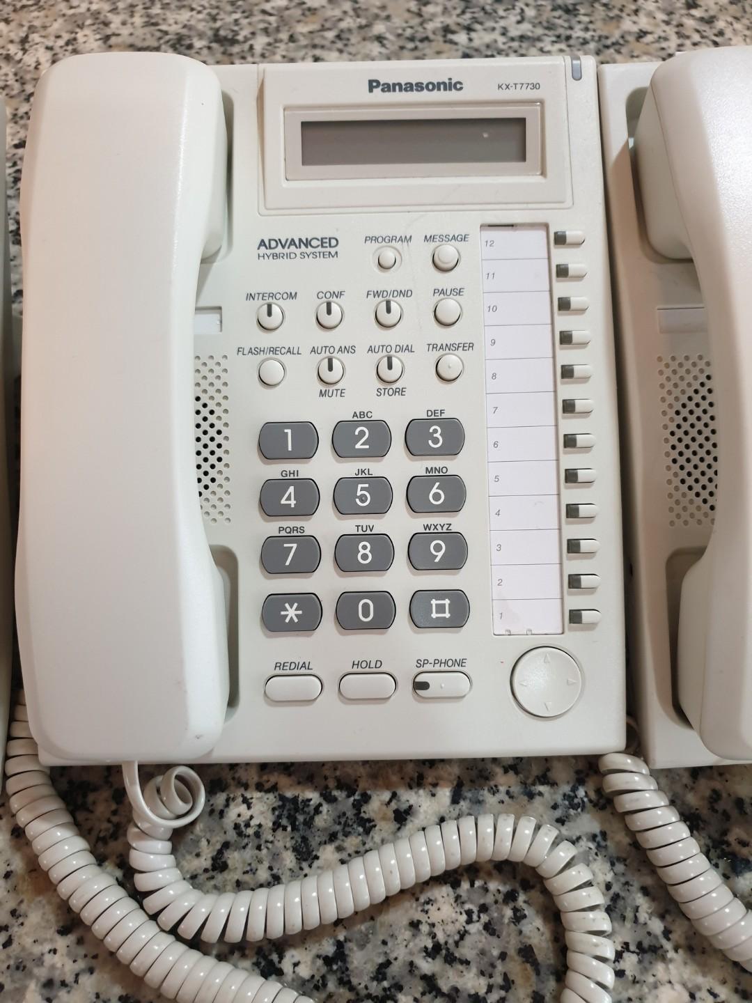 Panasonic keyphone KX-T7730, Computers & Tech, Office & Business Technology on Carousell