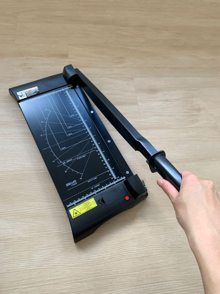 Paper cutter guillotine infrared laser guide, Hobbies & Toys ...