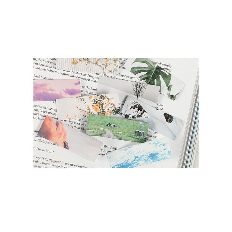 Peaceful Nature Label Sticky Notes, Desain & Kerajinan Tangan, Barang ...