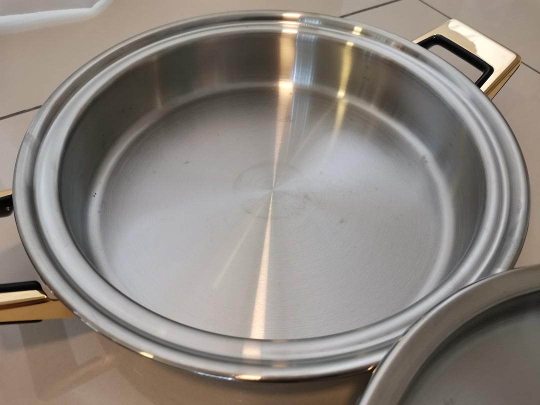 Rainbow Cooker by Tupperware 7 ply 304 Stainless Steel Pot Made in USA 26cm, TV & Home ...