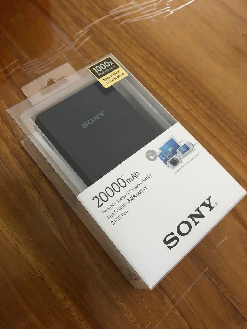 Sony portable charger, Computers & Tech, Parts & Accessories, Chargers ...